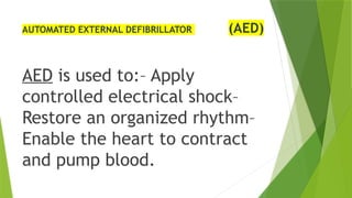 Comprehensive Guide to Automated External Defibrillator (AED) Use and ...