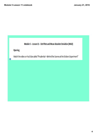 Module 5 lesson 11 | PDF