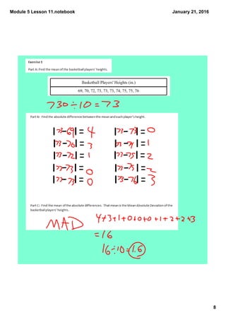 Module 5 lesson 11 | PDF