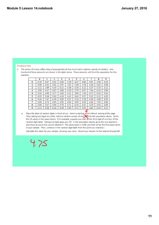 Module 5 lesson 14 | PDF