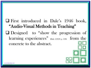 Edgar Dale's Cone of Experience | PDF