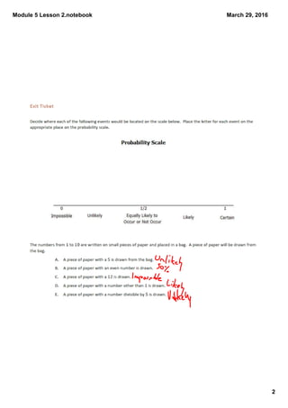 Module 5 lesson 2 | PDF