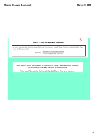 Module 5 lesson 2 | PDF