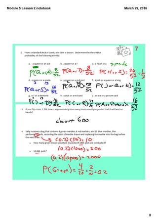 Module 5 lesson 2 | PDF