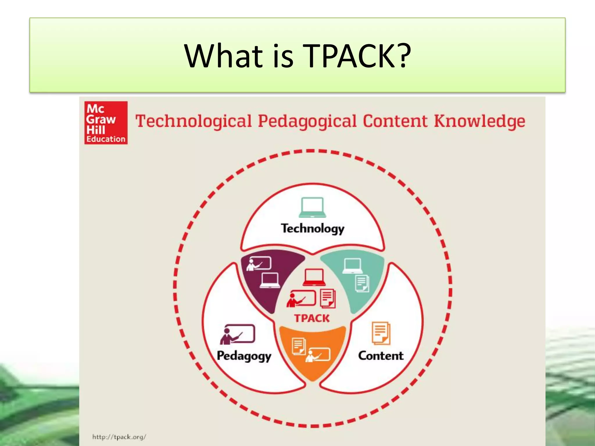 TPACK as a Framework for Technology Driven Teaching and Learning | PDF