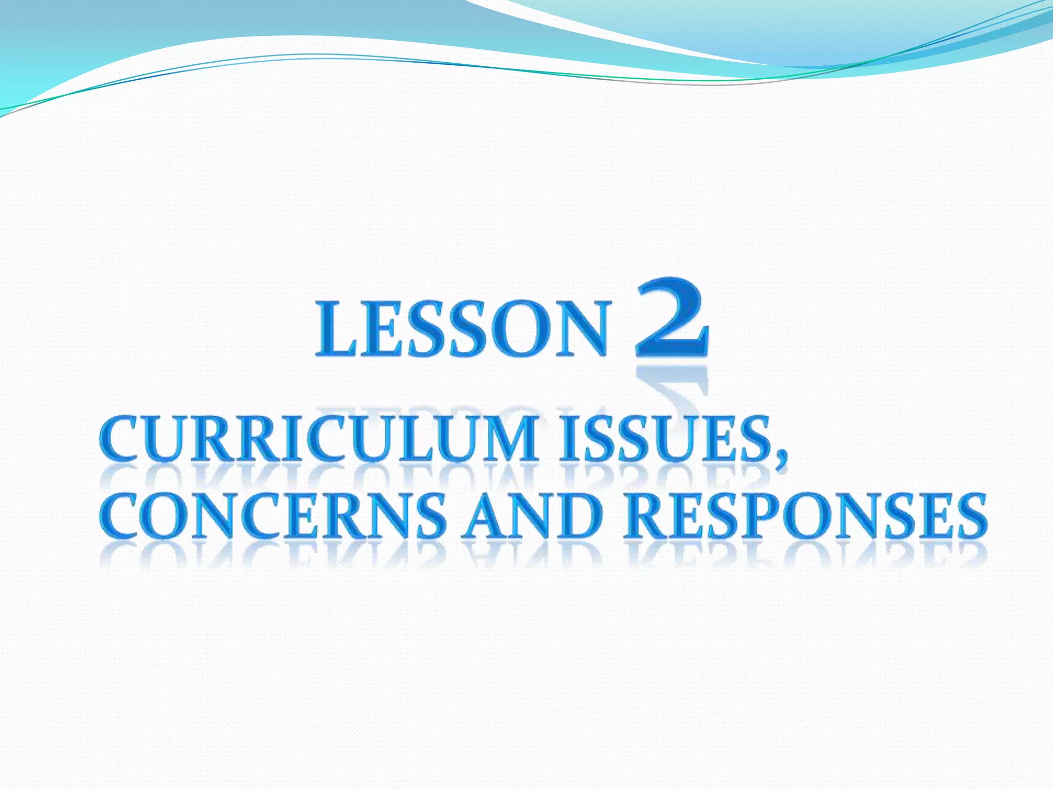 Module 5 lesson 2 curriculum | PPTX