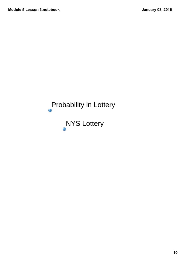 Module 5 lesson 3 | PDF