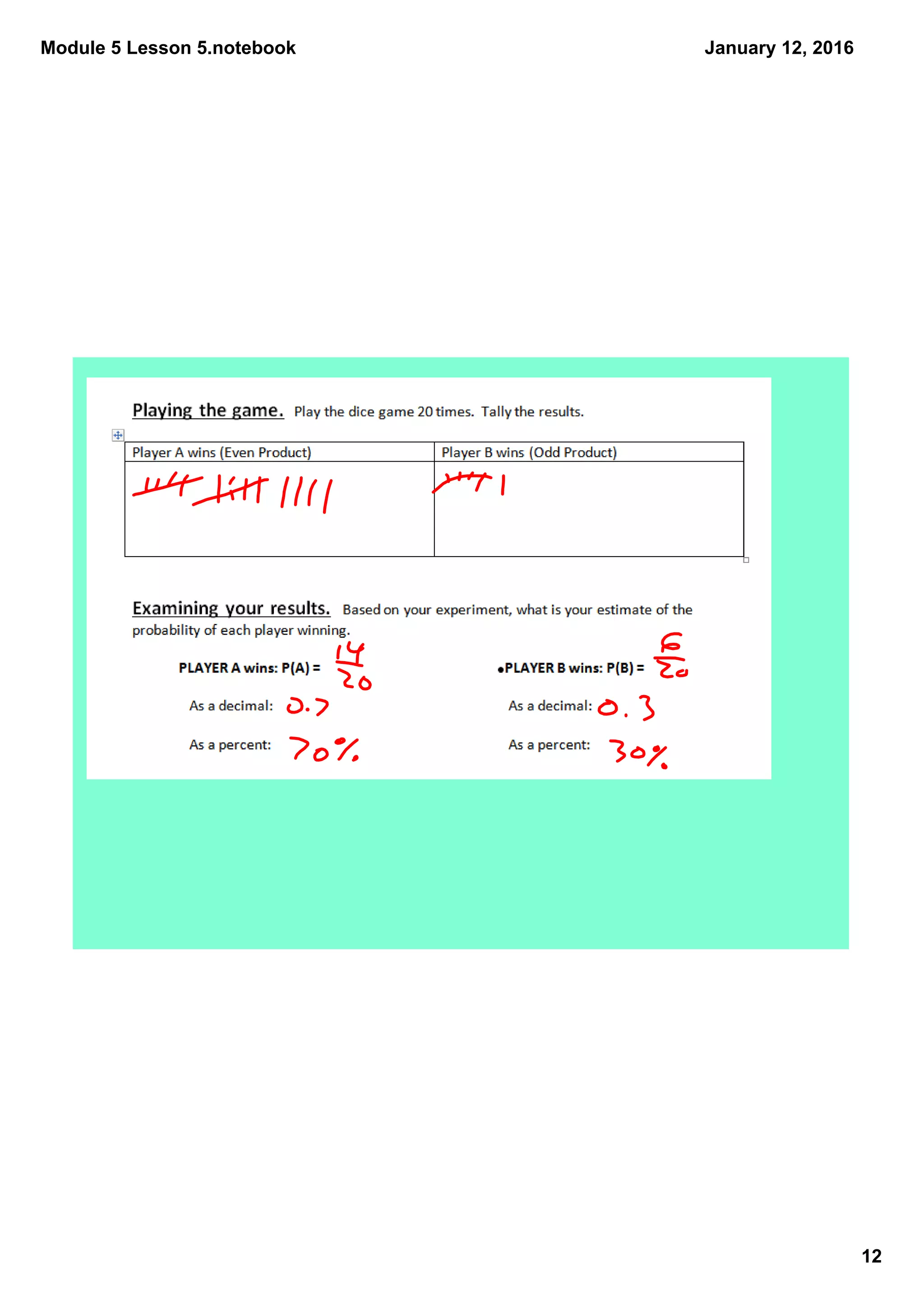 Module 5 lesson 5 | PDF