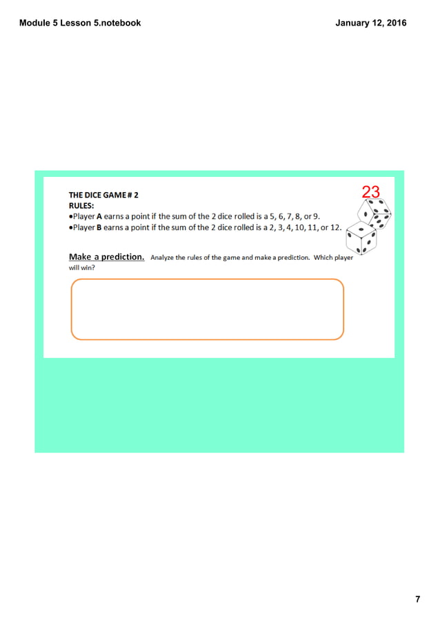 Module 5 lesson 5 | PDF