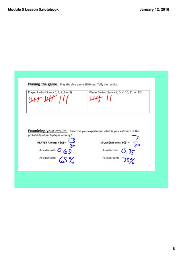 Module 5 lesson 5 | PDF