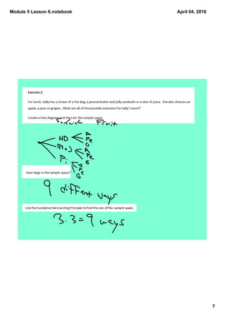 Module 5 lesson 6 | PDF