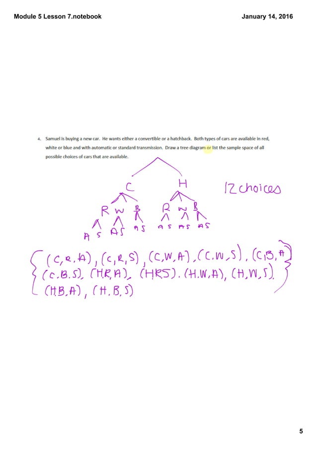Module 5 lesson 7 | PDF