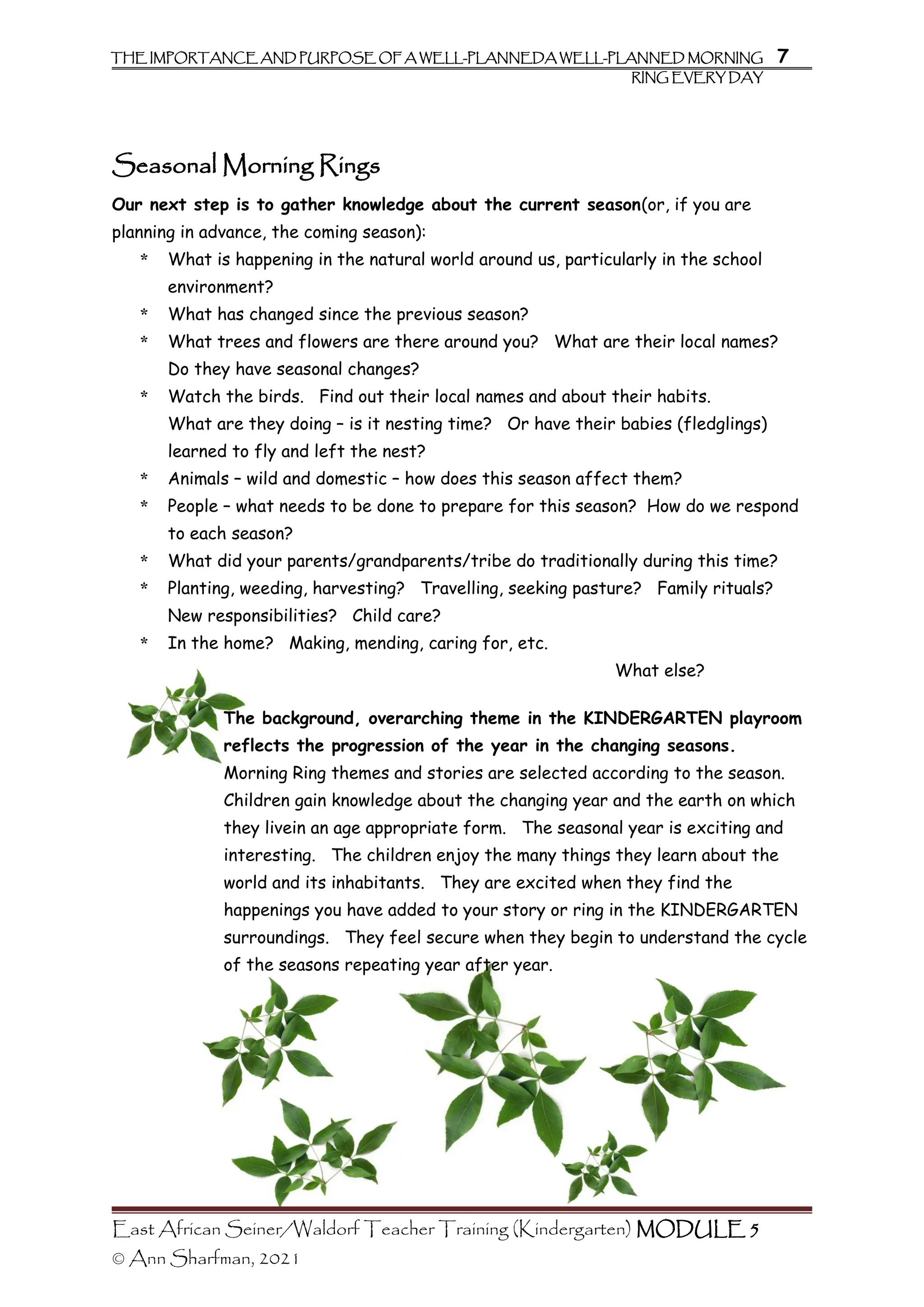 KINDERGARTEN - MODULE 5 - MORNING RING.docx