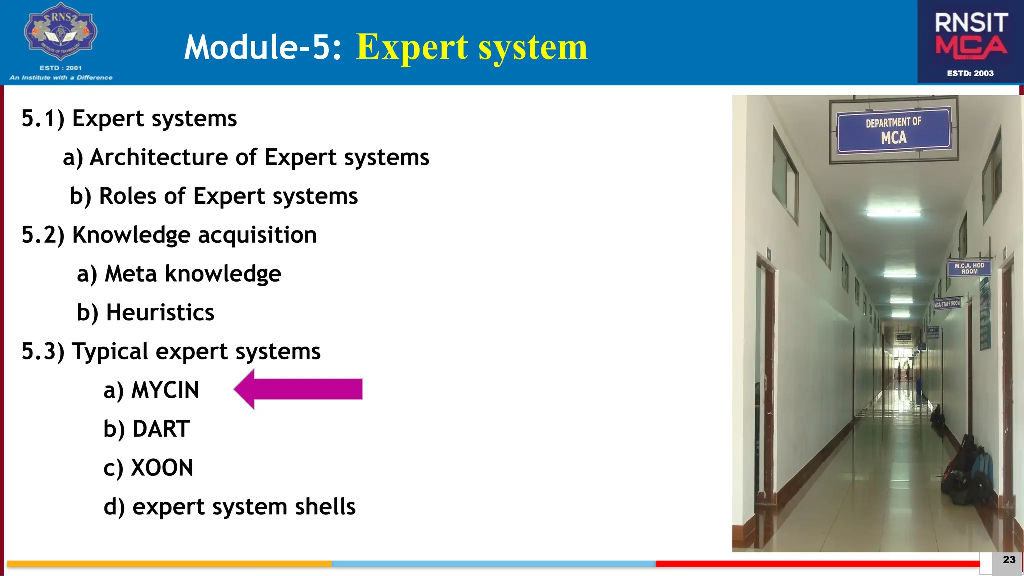 Expert system, Architecture of Expert systems, Roles of Expert systems | PPTX