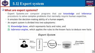 Expert system, Architecture of Expert systems, Roles of Expert systems ...