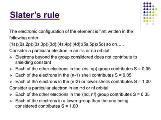 MODULE 5 Periodic Properties by ishita sanyal | PPT