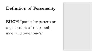 MODULE 5 PERSONALITY.pptx