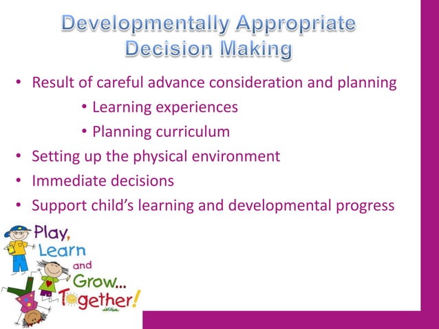 Developmentally Appropriate Practice: Knowledge & Application | PPTX ...