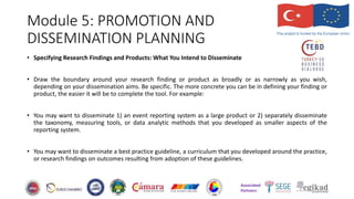 Euro-FEM Module 5: Promotion and Dissemination Planning | PPTX | Email ...