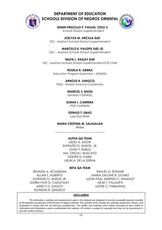 Module 5 Q1 Gen Chem I v.2.pdf. Senior HS | PDF