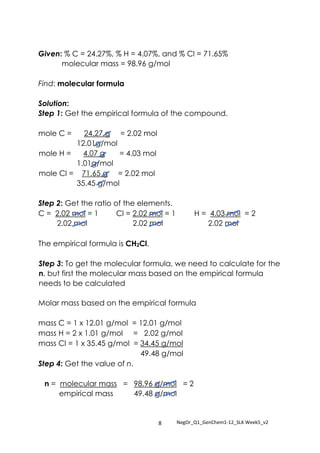 Module 5 Q1 Gen Chem I v.2.pdf. Senior HS | PDF