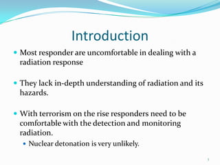 Module 5 radiation detection, american fork fire rescue | PPT