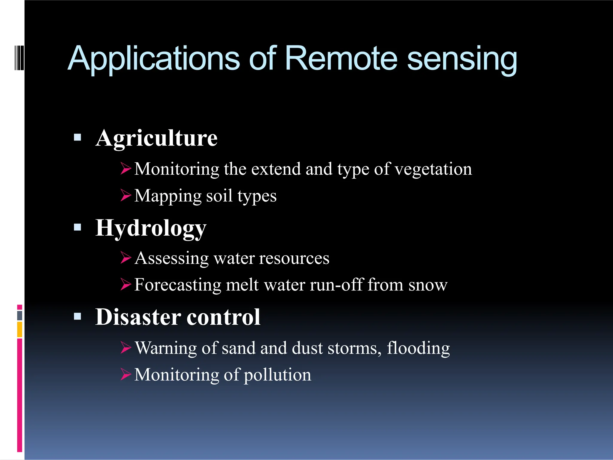 Module 5 Remote Sensing in Civil Engineering.pptx | Geography | Science