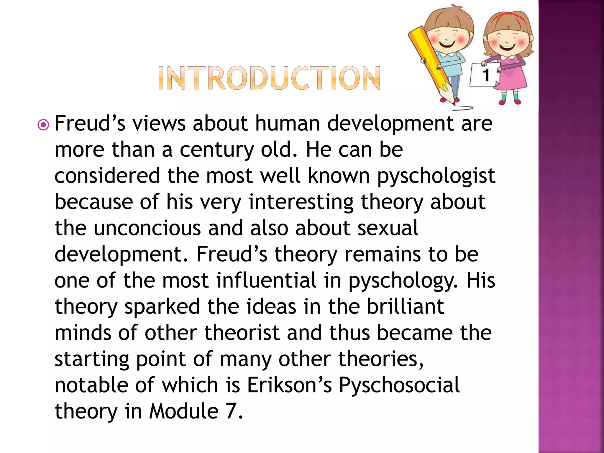 Module 5 - Freud Pyscoanalytic Theory | PPTX