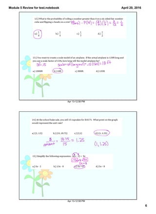 Module 5 review for test answer key | PDF