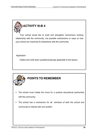 Module 5 school and community partnership | PDF