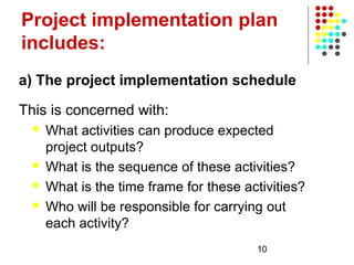 Project implementation | PPT