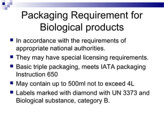 Module 5 shipping & transportation of inf materials 21 1-2018 | PPT ...