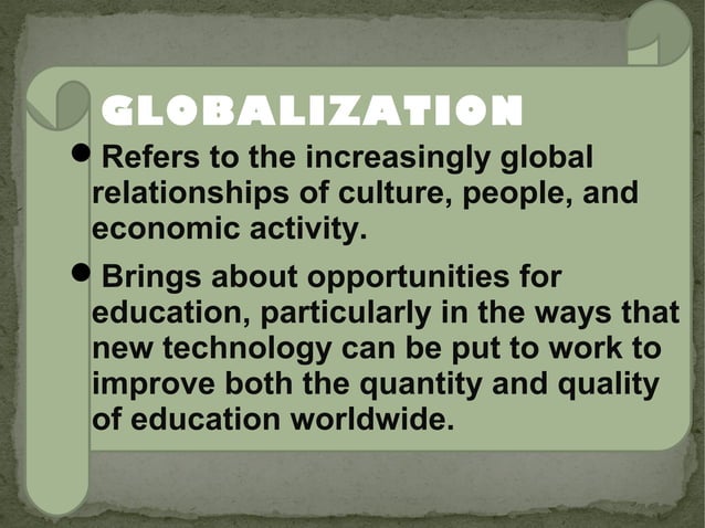 _Socio-CultUraL,Economic,And-Political-issues-on-Globalization | PPT ...