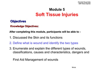 Module 5 first aid Soft Tissue Injury.ppt