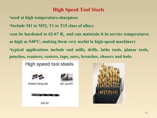 Steels and Special Alloys | PPT