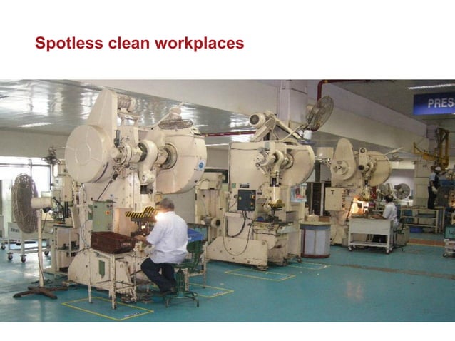 Workplace management : 5S / Visual Control | PDF | Mechanical and ...