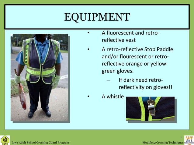 Crossing Guard Training Module 5 Techniques | PPT