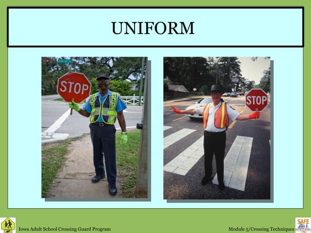 Crossing Guard Training Module 5 Techniques | PPT