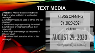 media and information literacy module five | PPTX
