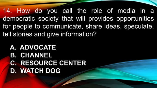 media and information literacy module five | PPTX