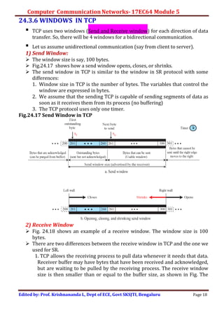Computer Communication Networks- TRANSPORT LAYER PROTOCOLS | PDF