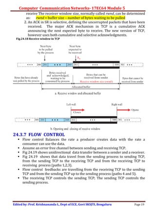 Computer Communication Networks- TRANSPORT LAYER PROTOCOLS | PDF