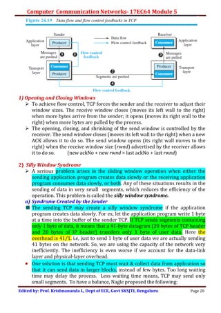 Computer Communication Networks- TRANSPORT LAYER PROTOCOLS | PDF