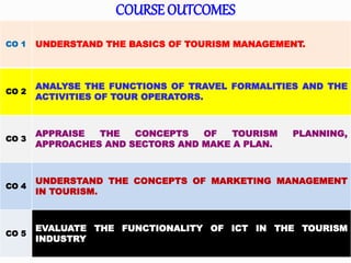 Tourism Management Module 5 TM.pptx | Business | Business and Finance