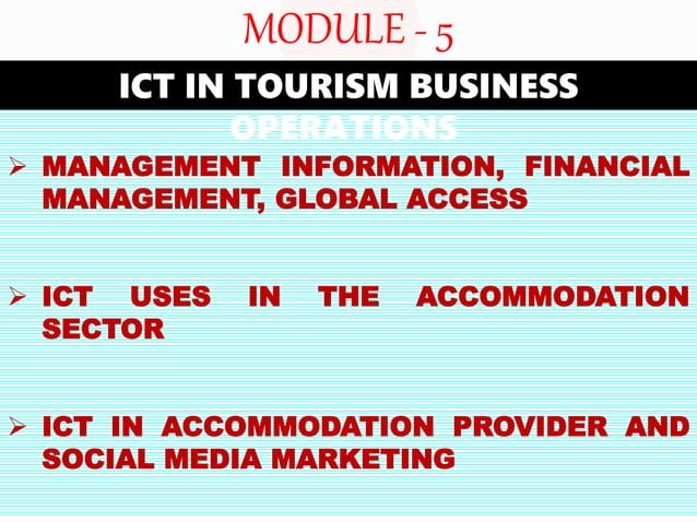 Tourism Management Module 5 TM.pptx