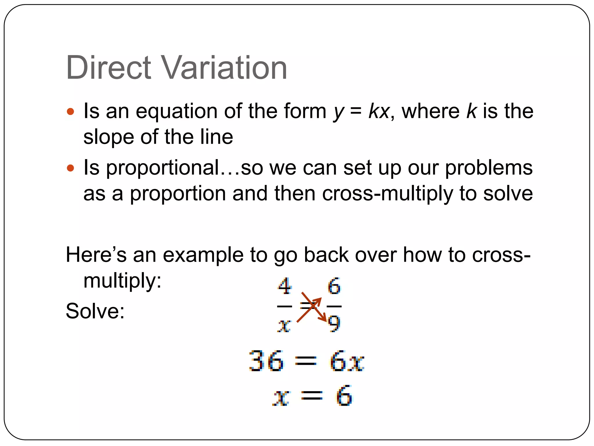 Module 5, topic 1 examples | PPTX