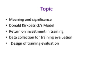 Module 5 Training Evaluation.pptx