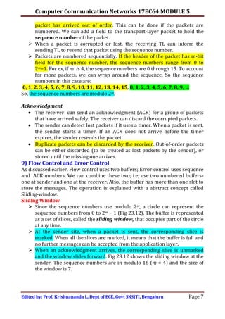 Computer Communication Networks- Introduction to Transport layer | PDF | Internet | Computing