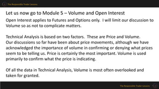 Module 5 - Volume and Open Interest | PPTX