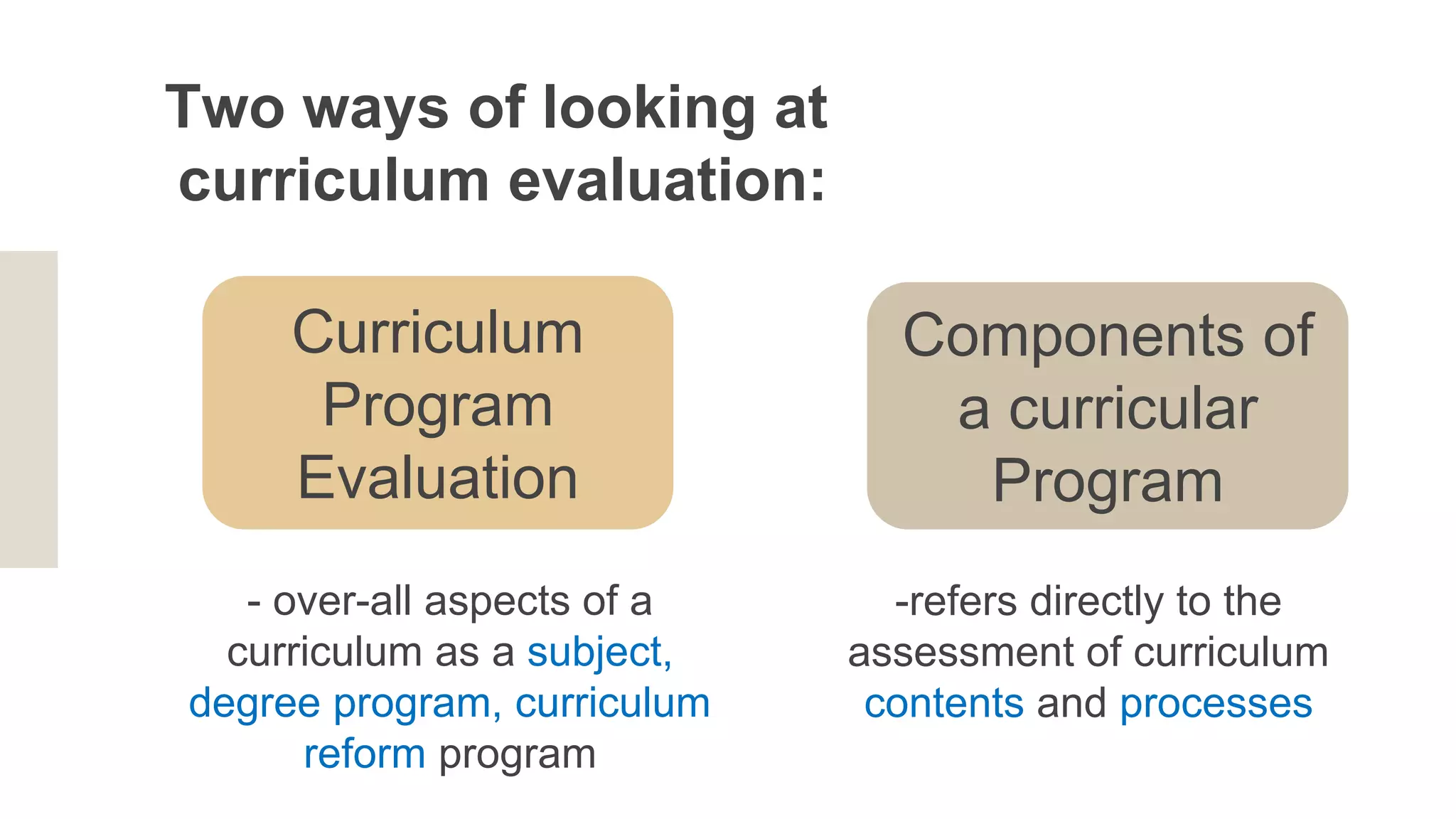 Module 5 What, Why, and How to Evaluate a Curriculum.pptx